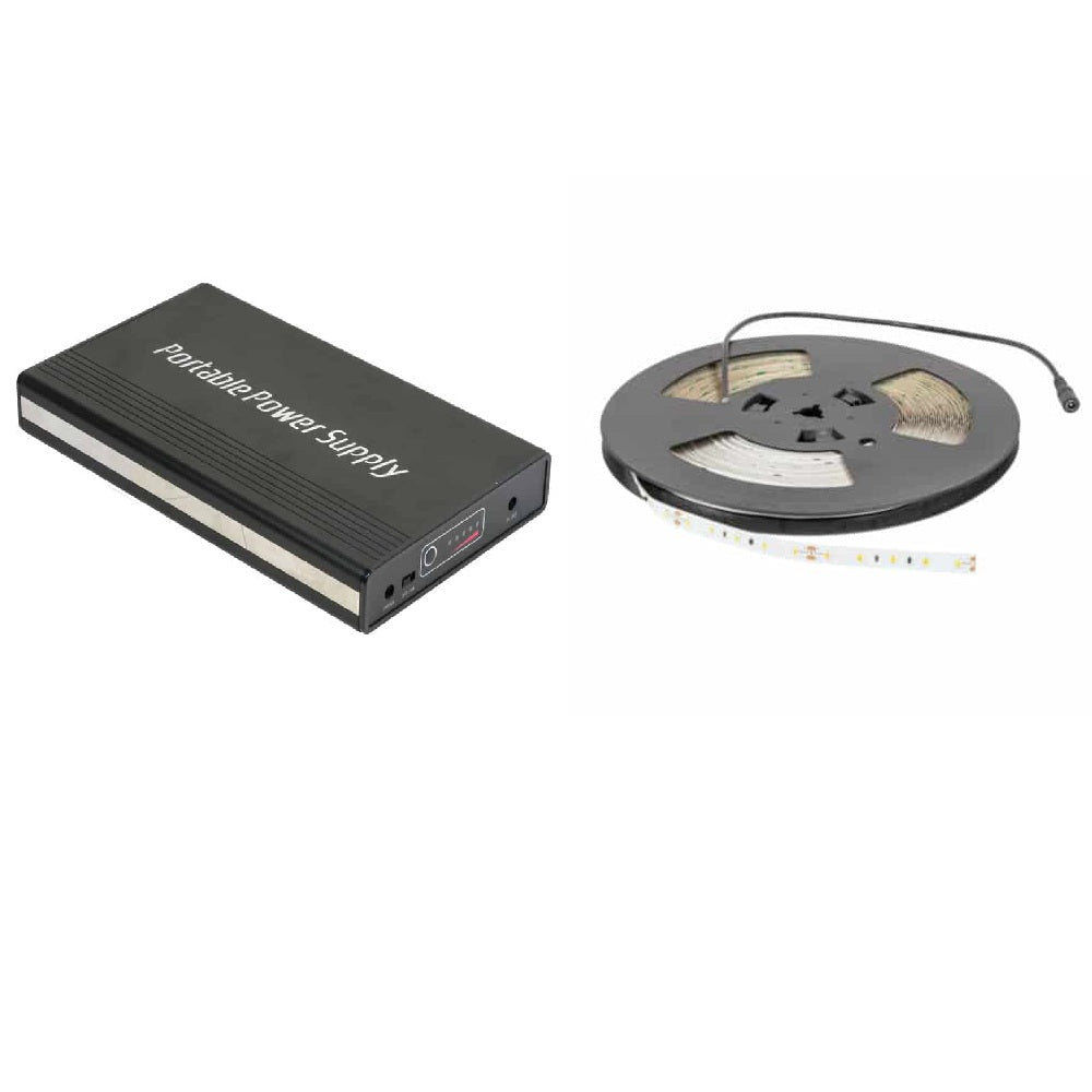 Battery Power LED Strip Light Kit — Main Place Lighting